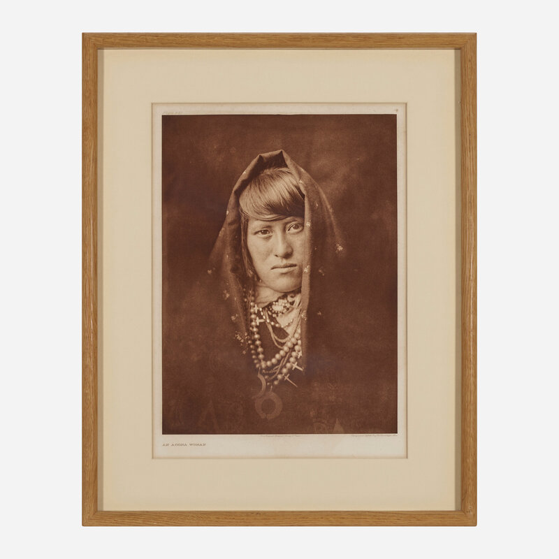 Edward S Curtis An Acoma Woman 1904 Artsy