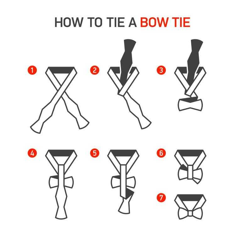 Easy Steps On How To Tie A Bow Tie The Right Way Oliver Wicks