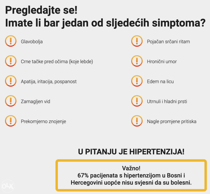 Hyper Caps Biljne Tablete Za Visoki Krvni Pritisak Tlak Ostalo Olxba