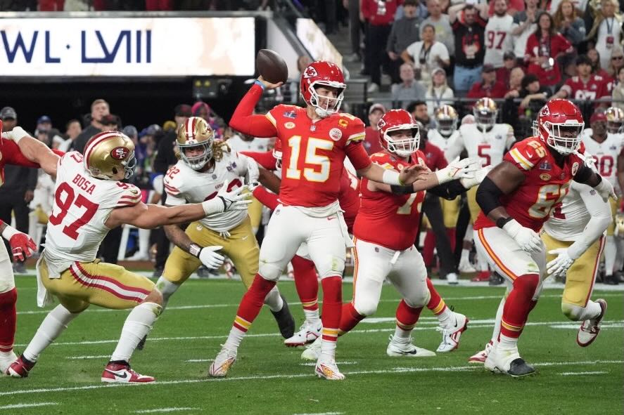 Mahomes Leads Chiefs To Super Bowl Thriller Over 49ers Sport The