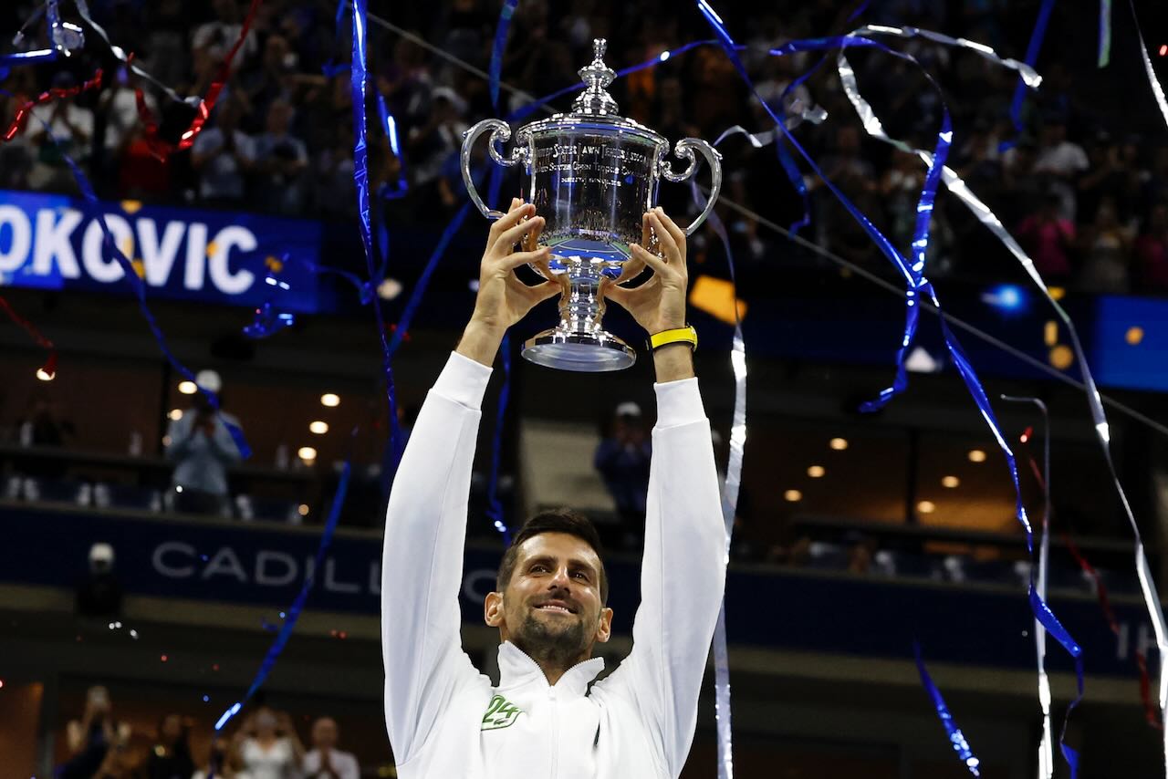 Djokovic Downs Medvedev At Us Open To Win Record Tying 24th Slam