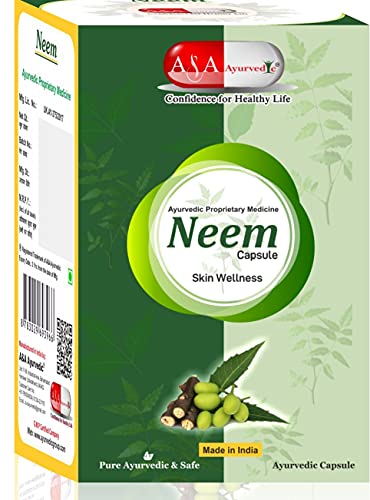 Aanda Ayurvedic Neem Capsule L Pure Neem Extract Healthy Skin And Hair