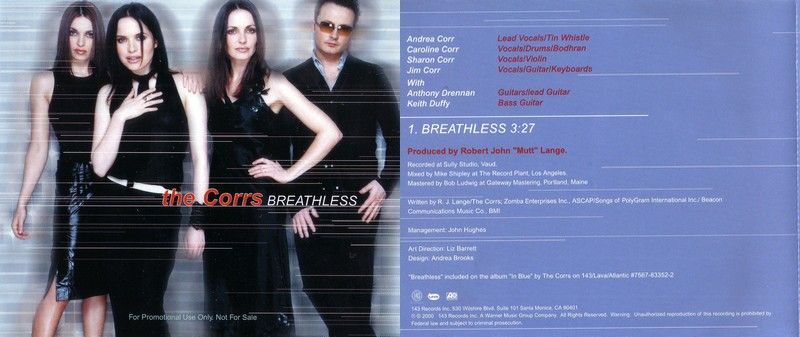 Corrs Breathless Vinyl Records And Cds For Sale Musicstack