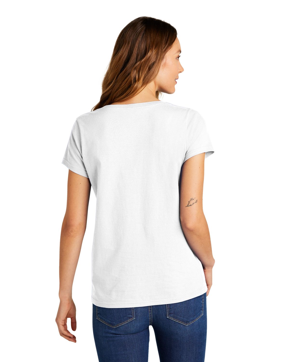 Shop District Dt5002 Womens Concert Tee V Neck