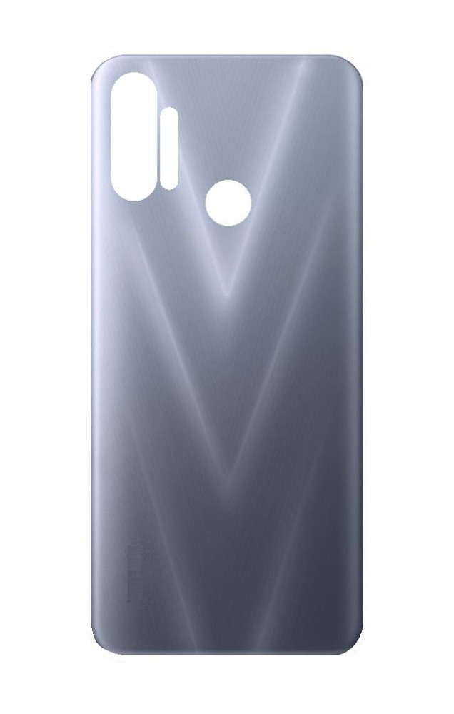 Back Panel Cover For Realme Narzo 20a Silver