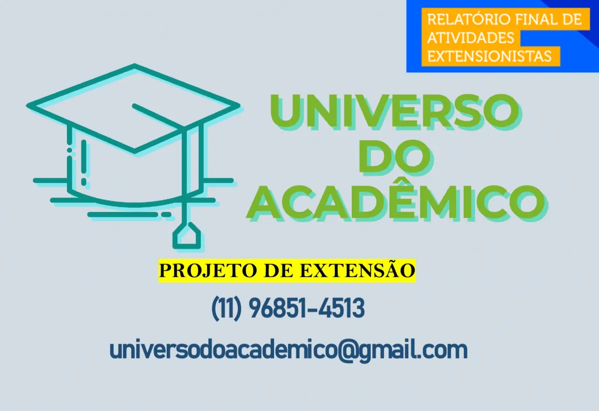 Universo Do Acadêmico Portfólio Individual Projeto De Extensão