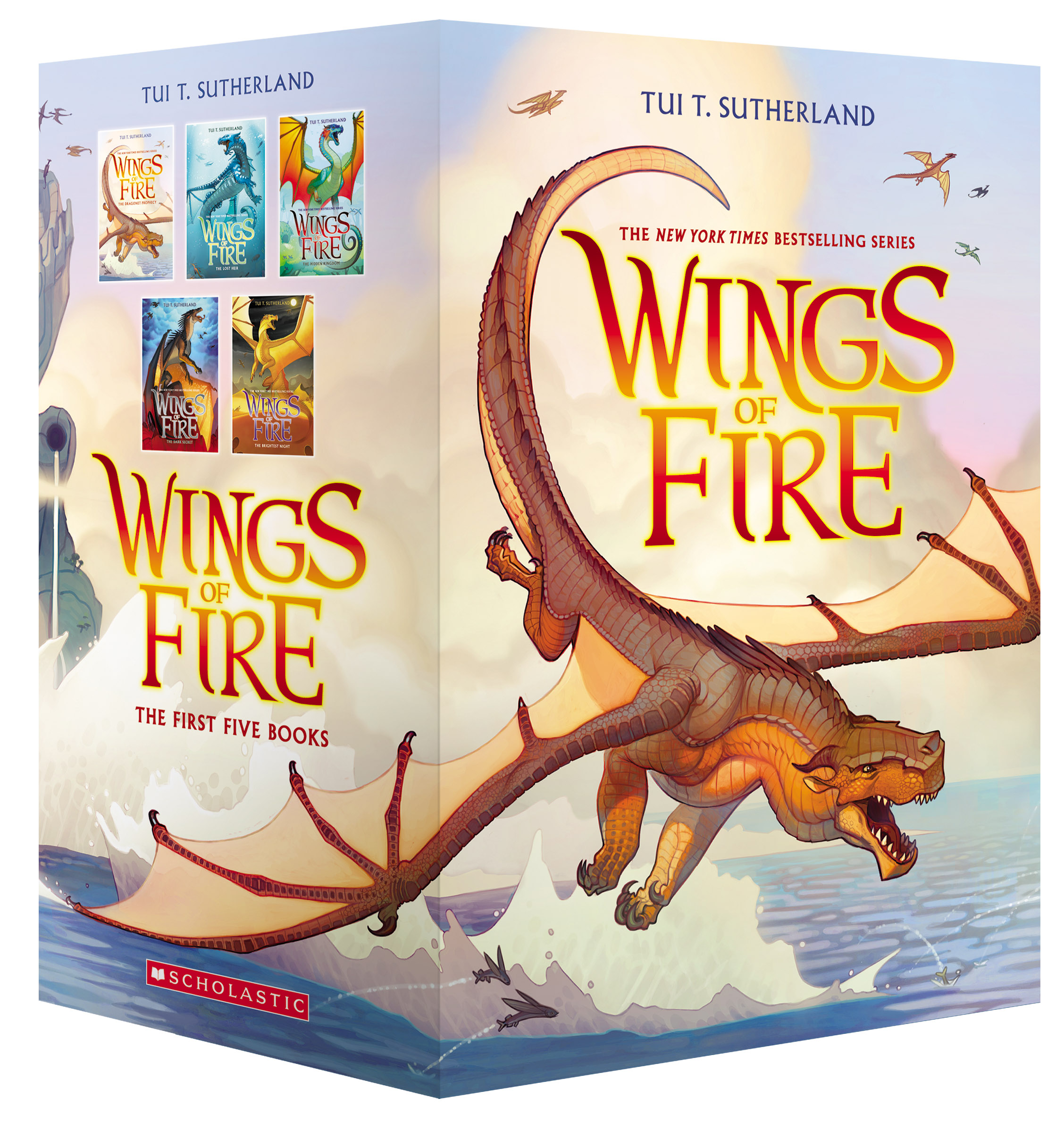 Wings Of Fire Boxset Books 1 5 Wings Of Fire Scholastic International