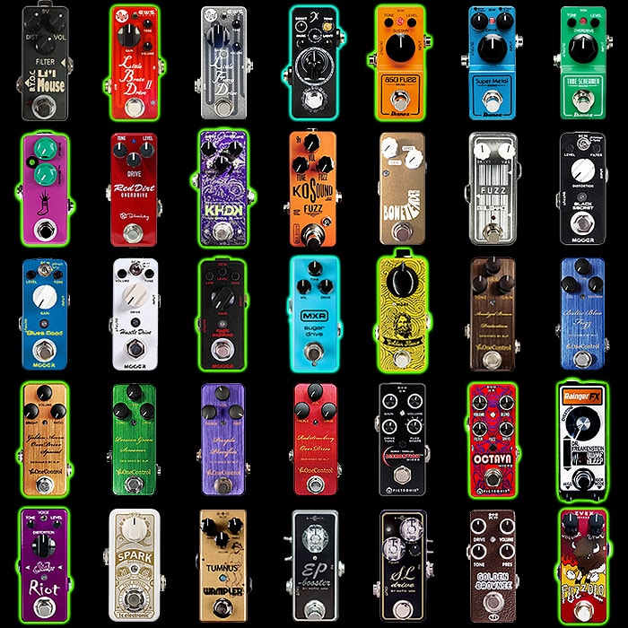 Guitar Pedal X Gpx Blog 32 Of The Best Mini Fuzz Pedals 2022