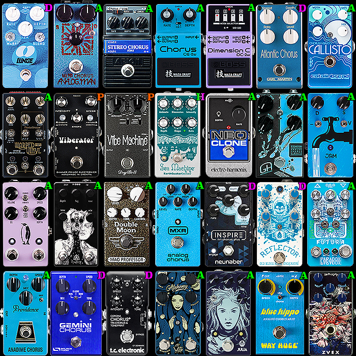 Guitar Pedal X Gpx Blog 12 Of The Best Compact Chorus Vibrato Pedals