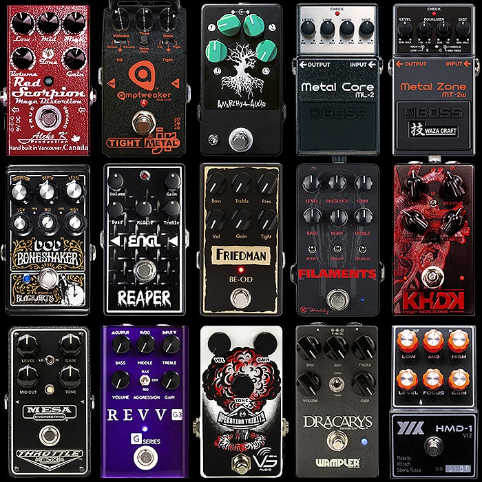 Guitar Pedal X Gpx Blog 15 Of The Best Compact High Gain And Metal