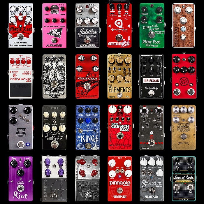 Guitar Pedal X Gpx Blog 2020 Best Of New Overdrive And Distortion