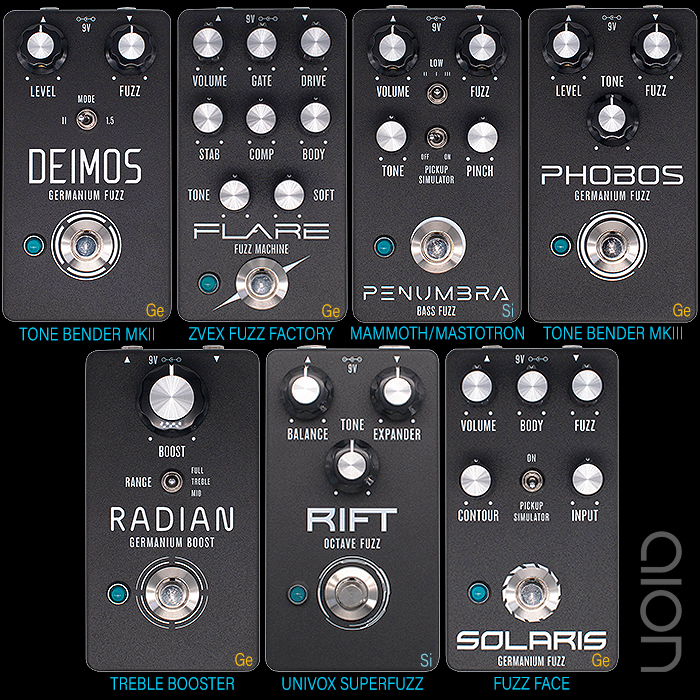 Guitar Pedal X Gpx Blog Aion Fx Raises Its Fuzz Pedal Game With 7