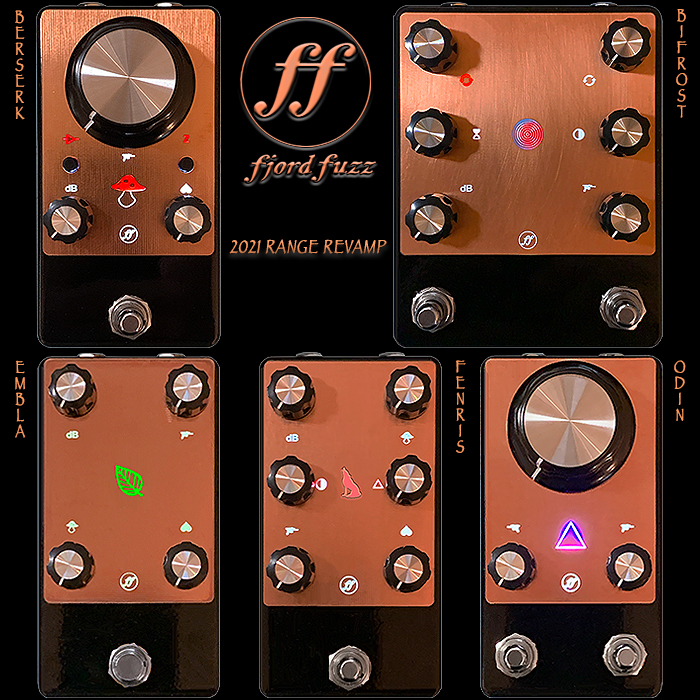 Guitar Pedal X Gpx Blog Fjord Fuzz 2021 Range Revamp Launch New