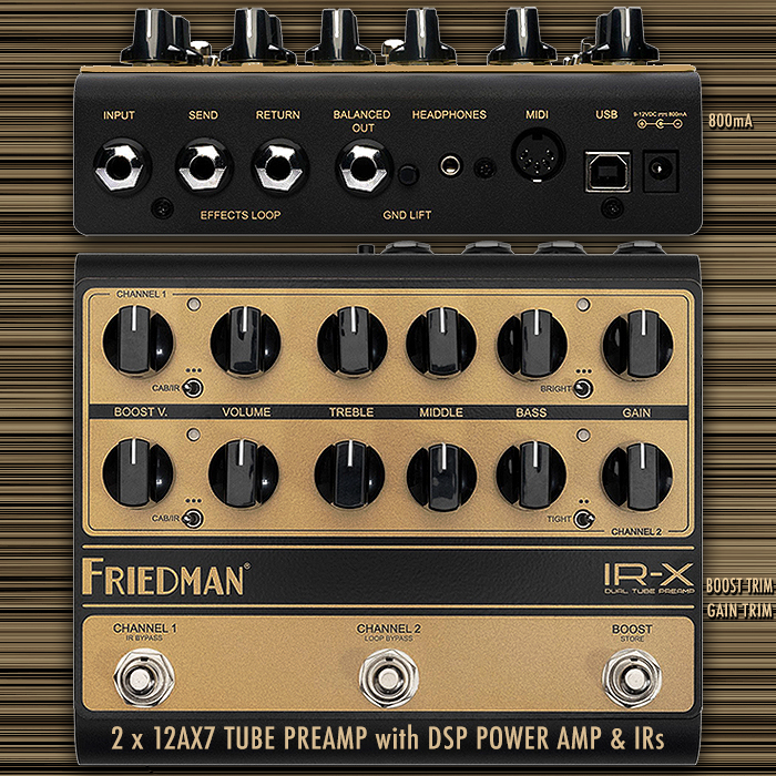 Guitar Pedal X Gpx Blog Dave Friedmans New Floor Based Ir X Hybrid