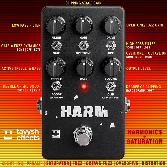 Guitar Pedal X Gpx Blog Tavysh Effects Harm Multi Gain Machine