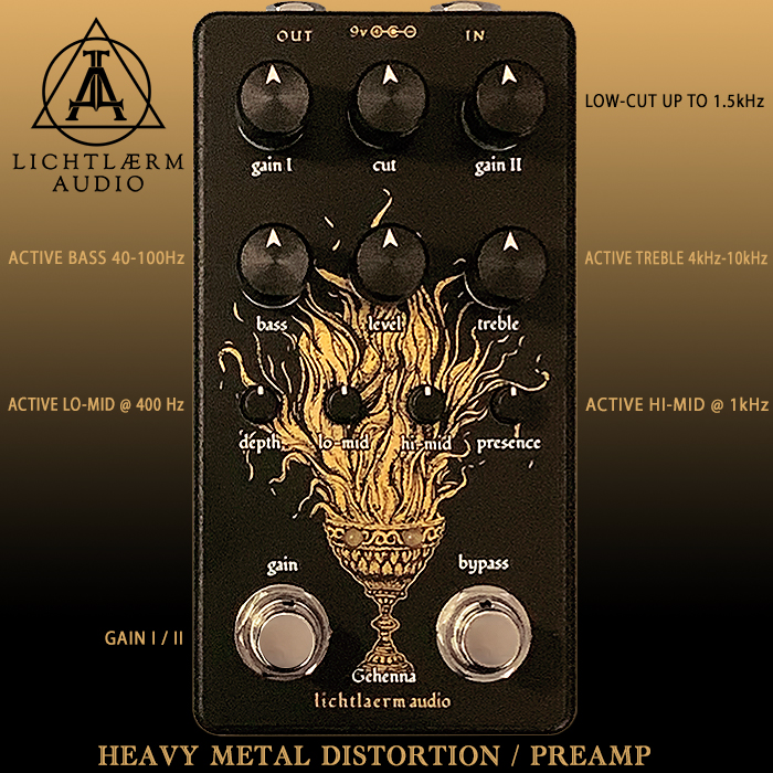 Guitar Pedal X Gpx Blog Lichtlaerm Audios Gehenna Heavy Metal