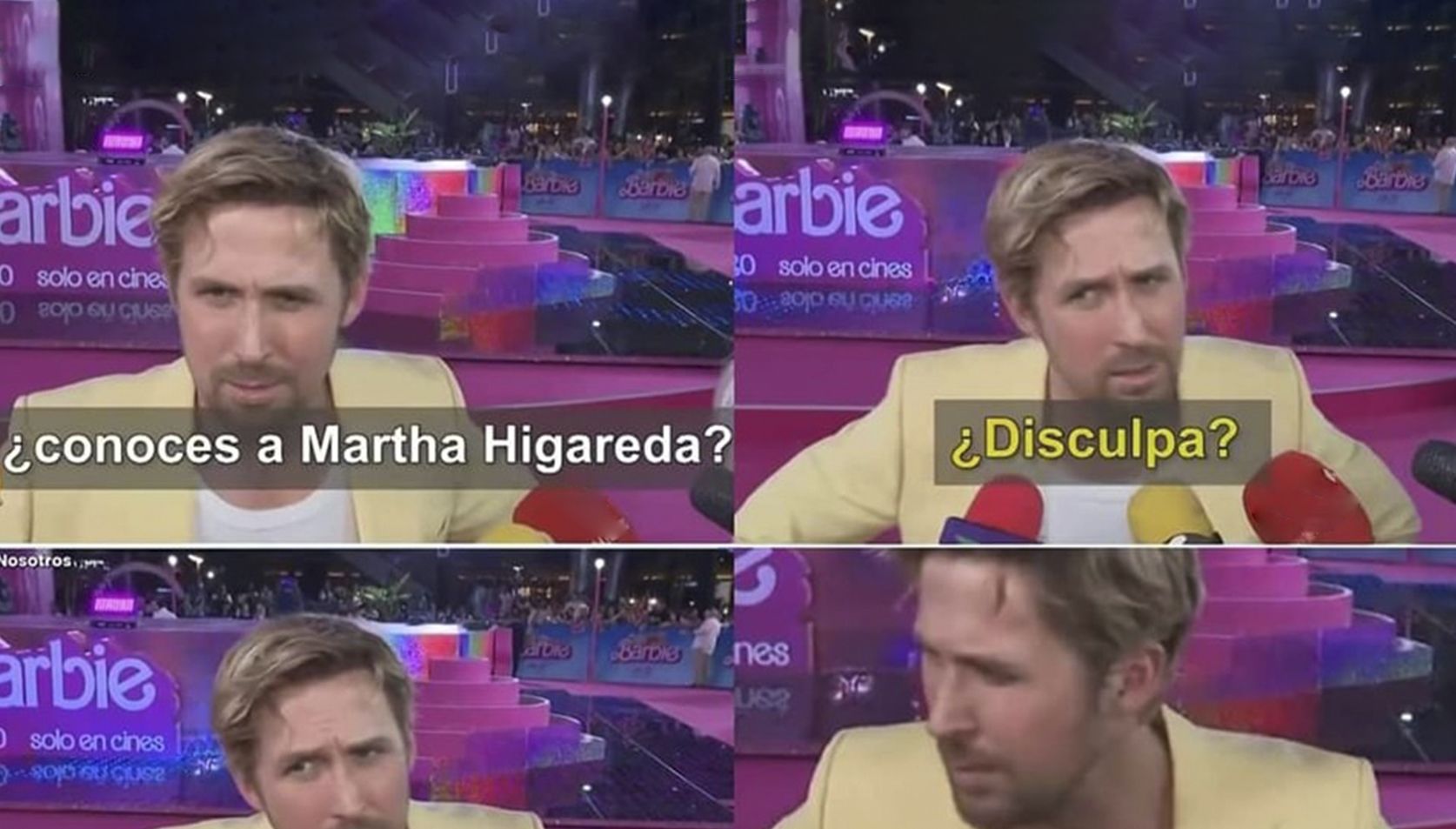 ¿ryan Gosling Conoce A Martha Higareda Esto Fue Lo Que Dijo