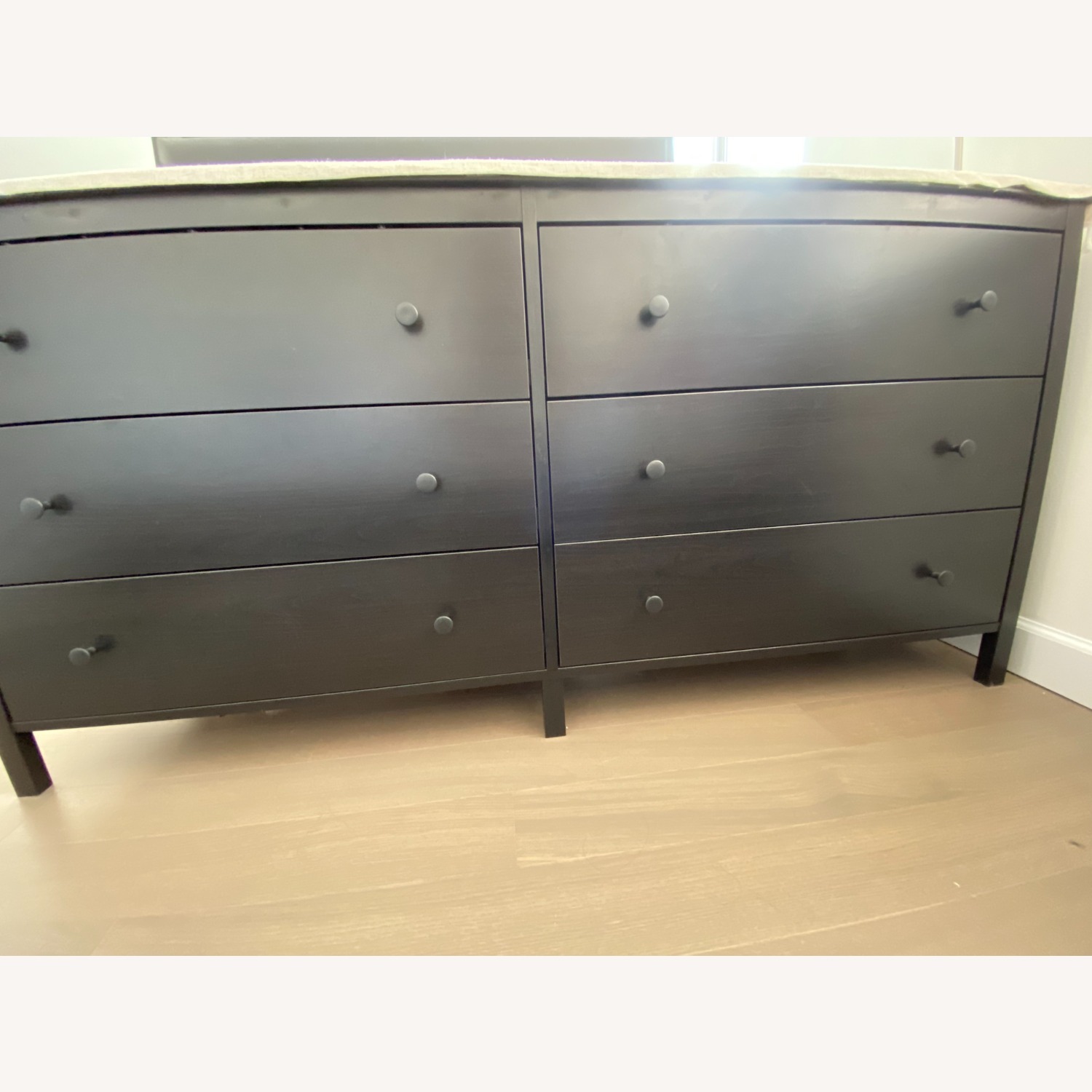 Ikea Koppang 6 Drawer Dresser Black Brown Aptdeco