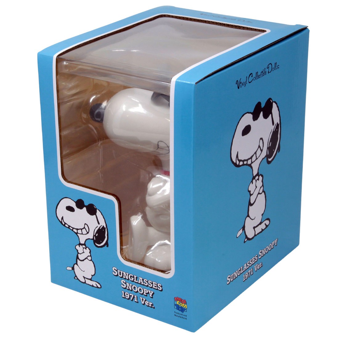 Medicom Vcd Peanuts Sunglasses Snoopy 1971 Ver Figure White