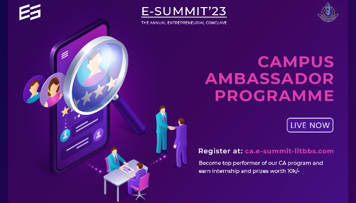 E Summit23 Campus Ambassador Program By Indian Institute Of Technology