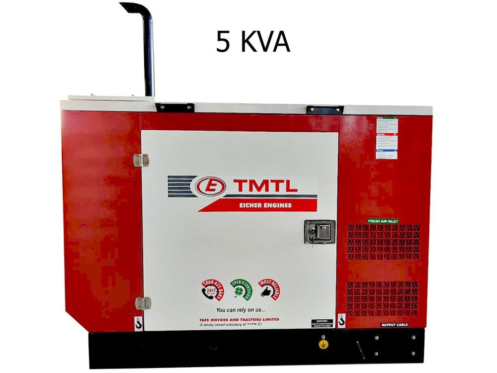 75 Kva Tmtl Silent Diesel Generator 1 Phase 2 Wire 3phase 4 Wire In