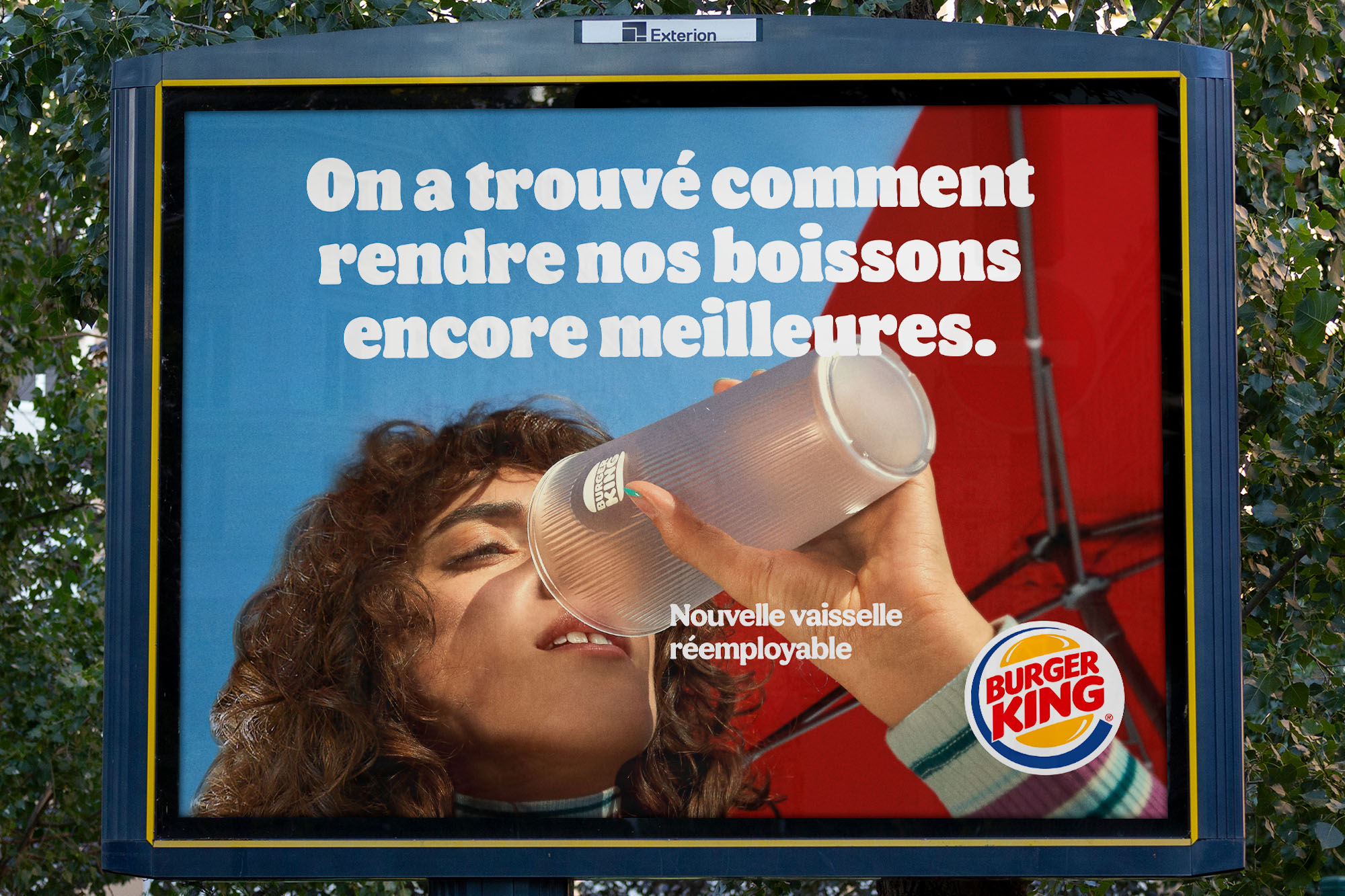 Campagne Affichage And Digitale Burger King Devient Encore Meilleur Avec