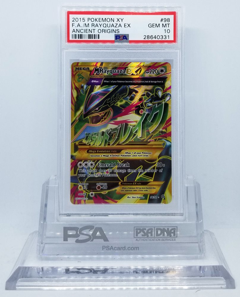 Pokémon Individual Cards Pokemon Ancient Origins Mmega Rayquaza Ex 98