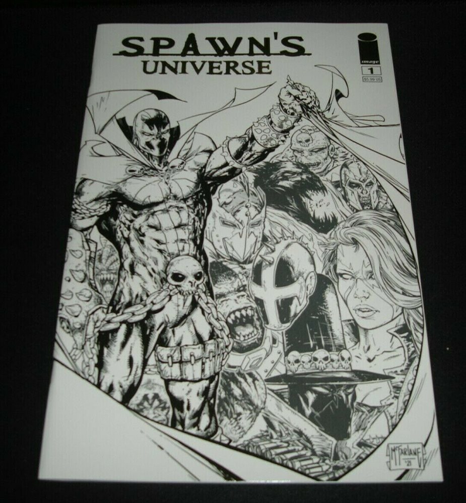 Spawns Universe 1 Exclusive Todd Mcfarlane Gold Foil V