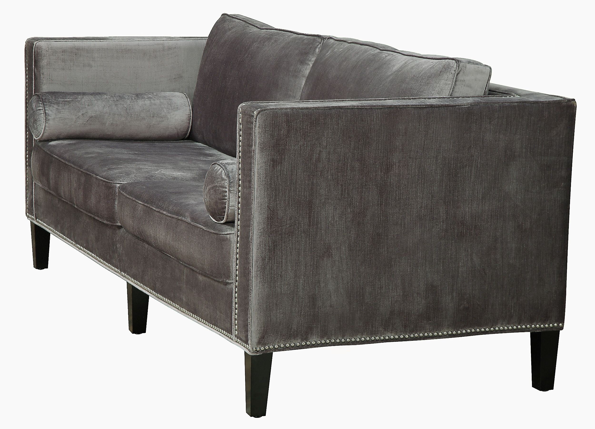 Cooper Grey Velvet Sofa From Tov S29 Coleman Furniture