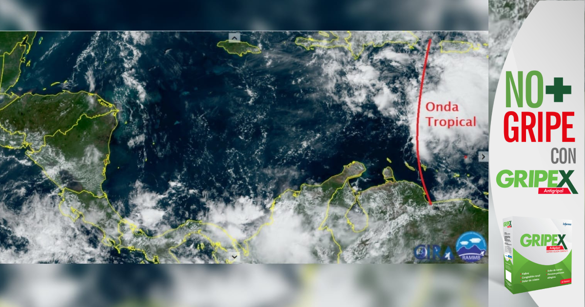 Se Mantiene En Vigilancia Onda Tropical En El Caribe Que Se Desplaza