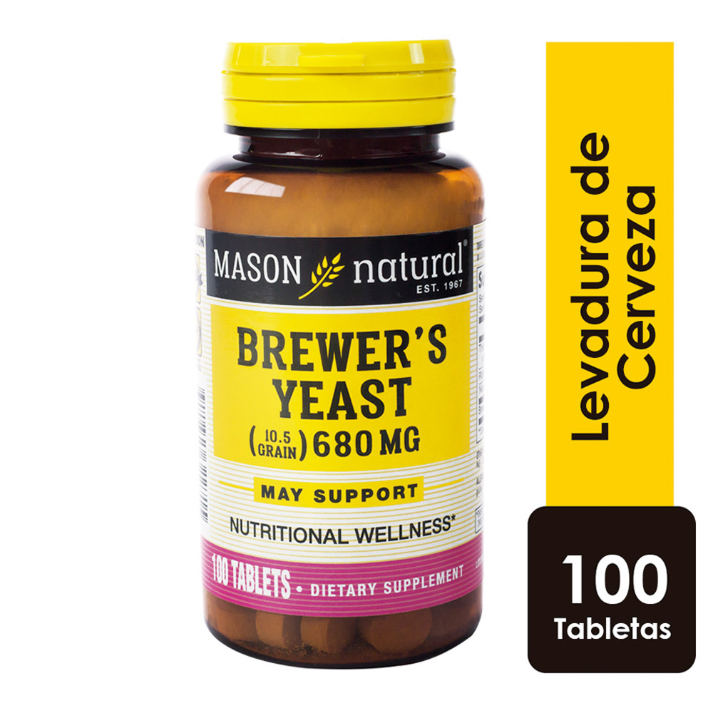 Levadura De Cerveza 680mg Tabletas Inkafarma