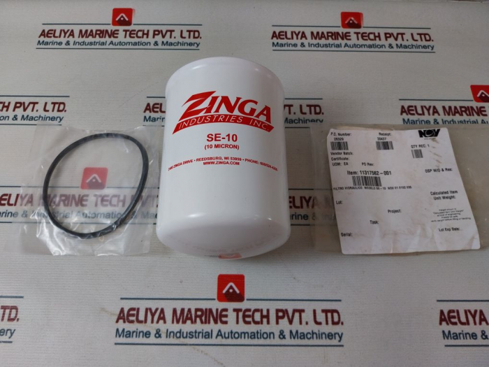 Zinga Se 10 Hydraulic Oil Filter Element