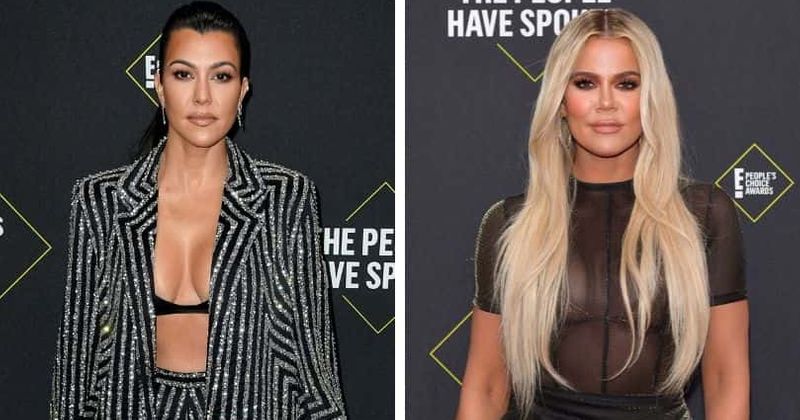 Khloe And Kourtney Kardashian Show Off Bras As Kim Flaunts Snakeskin