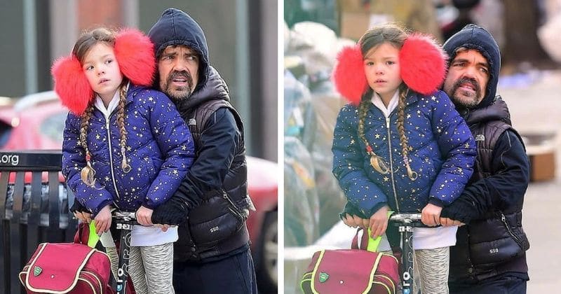 Peter Dinklage Takes A Scooter Ride Through New York With Daughter 6