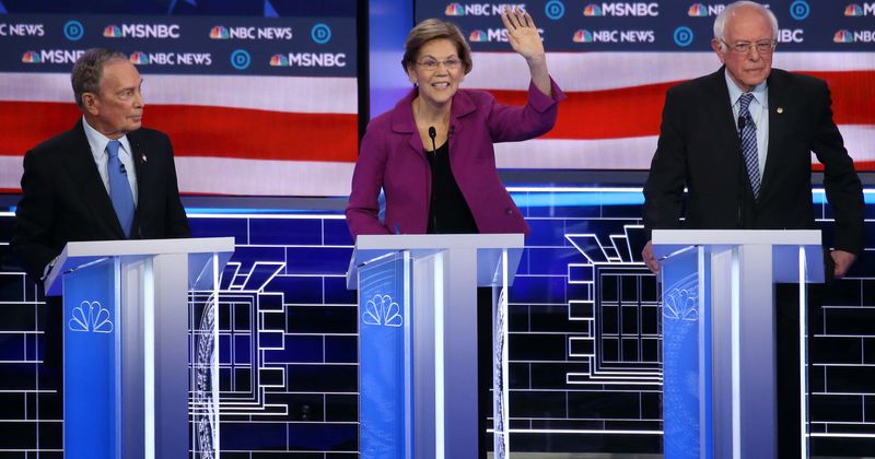 Nevada Democratic Debate 2020 Bloomberg Slammed For Ill Treating Women