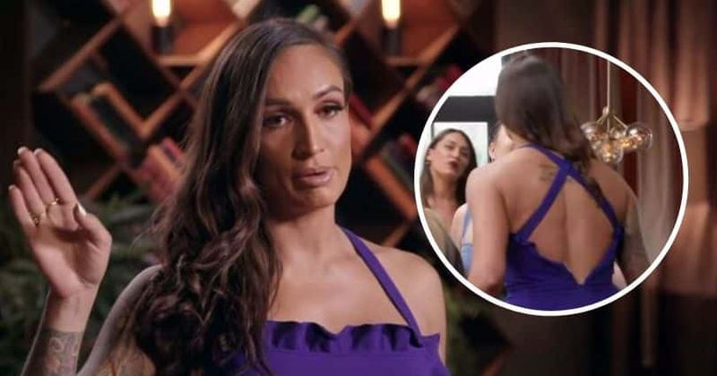 Married At First Sight Hayley Vernons Wardrobe Malfunction Triggers