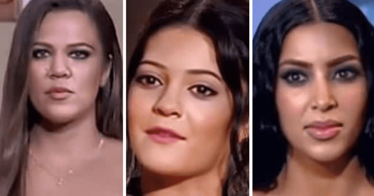 Ai Reveals What Kardashians Would Look Like Without Plastic Surgery Meaww