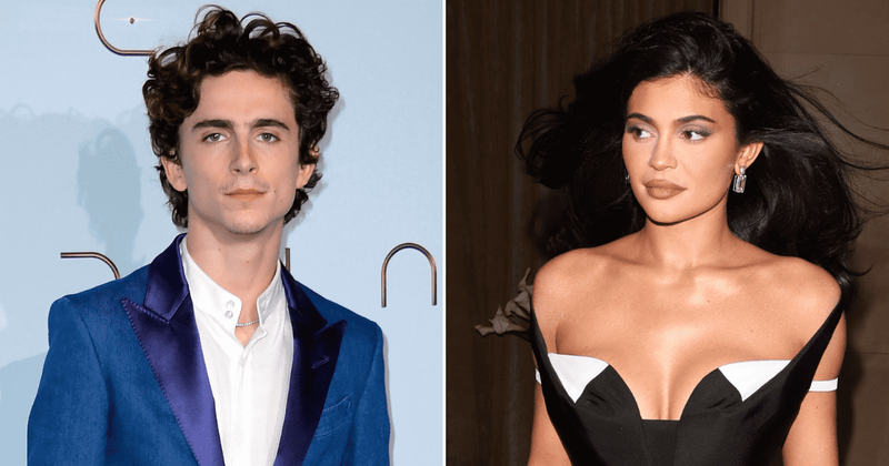 Timothée Chalamet And Kylie Jenner Go Official As They Share A Kiss At