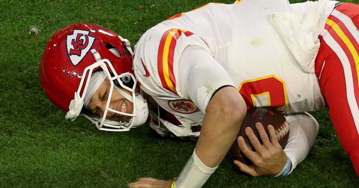 Patrick Mahomes Injures Ankle Mid Game At Super Bowl Lvii Kansas City