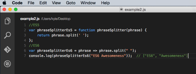 Es6 Arrow Functions The New Fat And Concise Syntax In Javascript 掘金