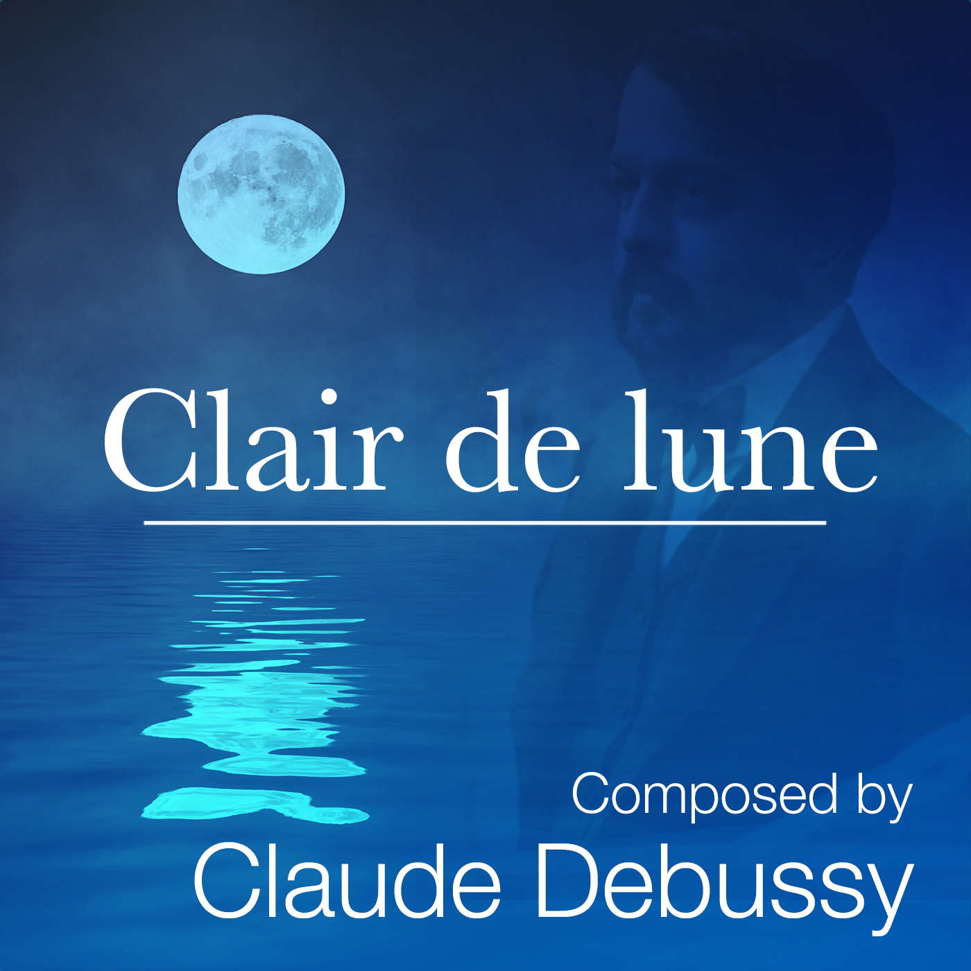 Clair De Lune By Claude Debussy Piano Sheet Music Intermediate Level