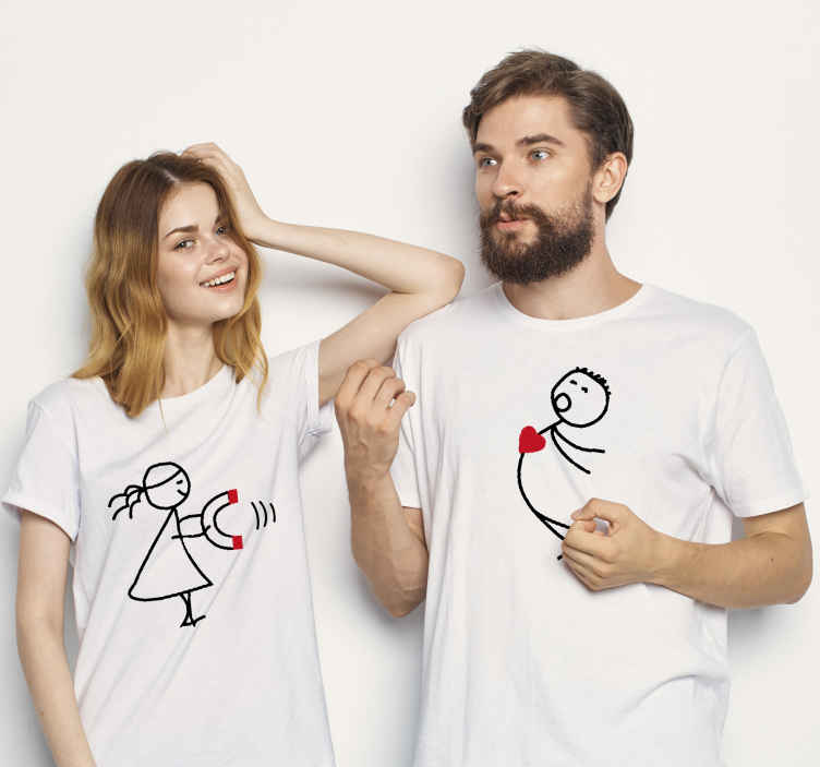 Camisetas Para Parejas Amor De Texto Ph