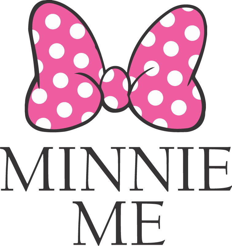 Minnie And Minnie Me Tshirt Mother And Daughter Shirt Tenstickers