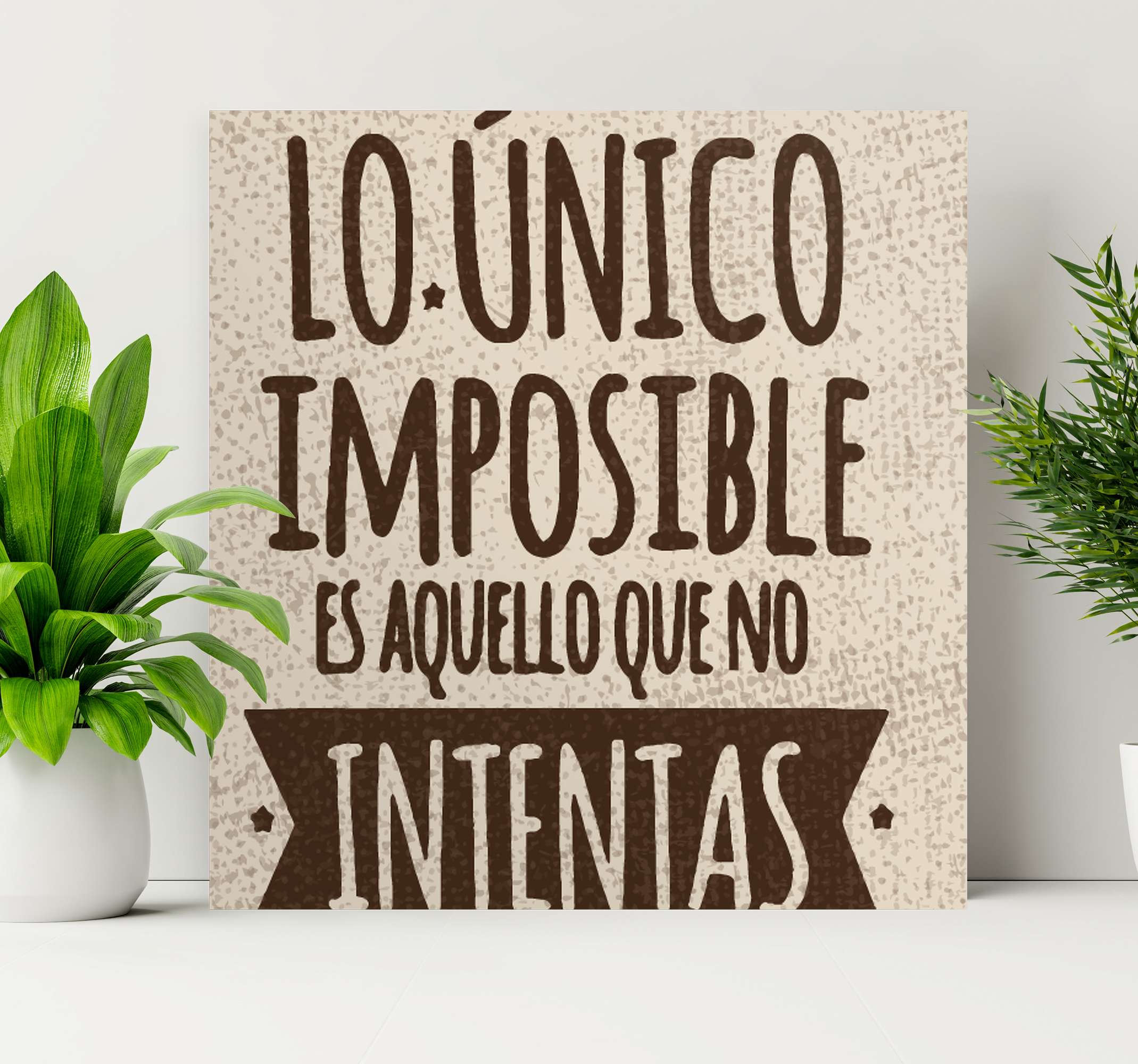 Cuadro Retro Vintage Frase Vintage Tenvinilo