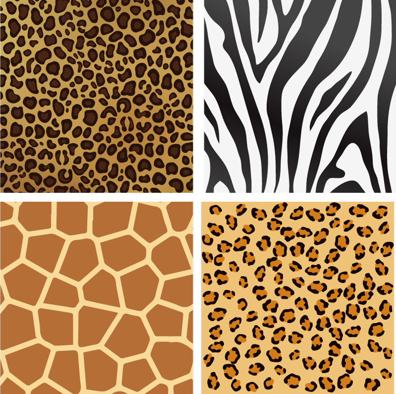 Animal Print Zid De Perete Decor Decorativ Tenstickers