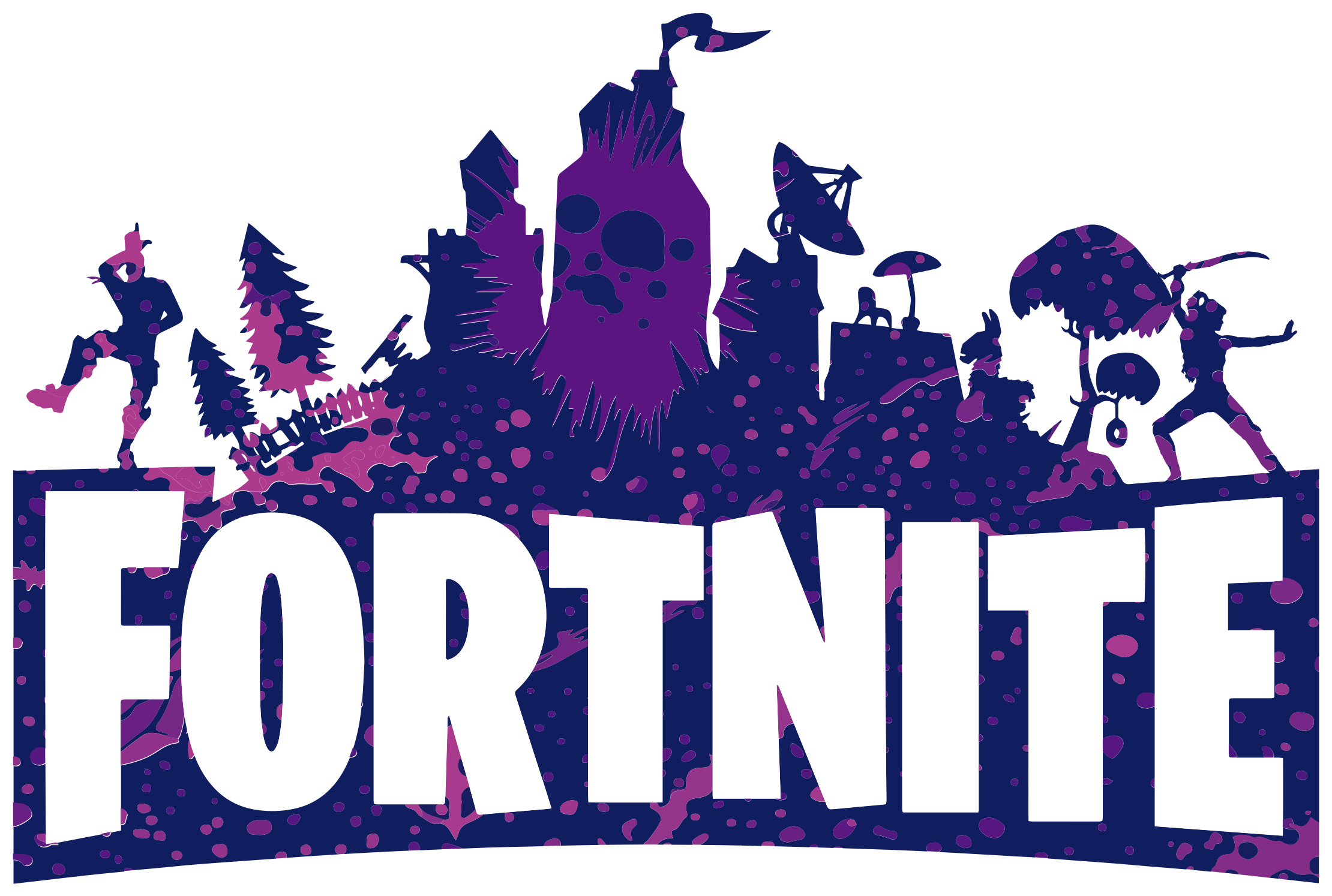 Fortnite Logo Sticker