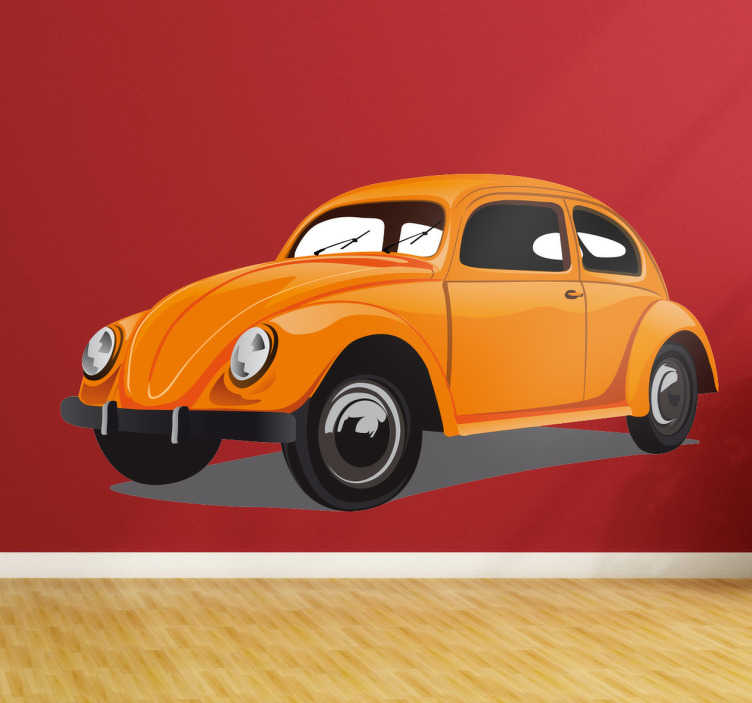 Volkswagen Beetle Wall Sticker Tenstickers