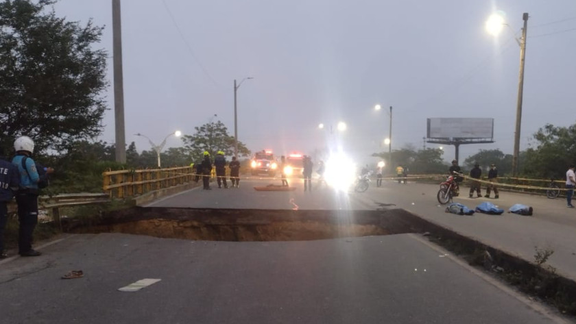 Colapso De Puente Deja Cuatro Muertos Y Tres Heridos En Barranquilla