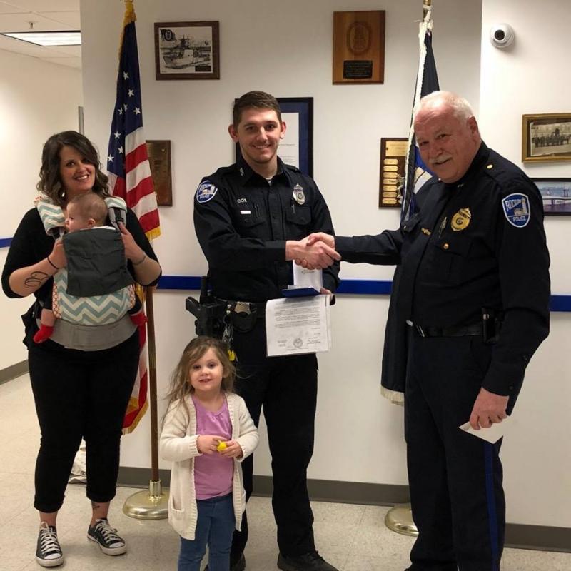 Rockland Police Officer Recognized For Saving Mans Life Penbay Pilot