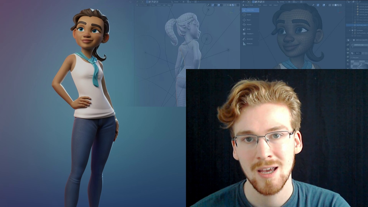 Research Stylized Character Workflow Blender Studio